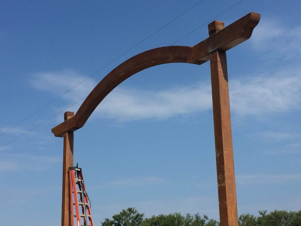 Custom Ranch Gate – Burton’s CLIENT PROFILE - Aberdeen Gate