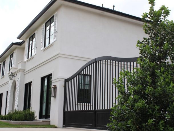 Arched vs Straight Driveway Gate Designs - Aberdeen Gate